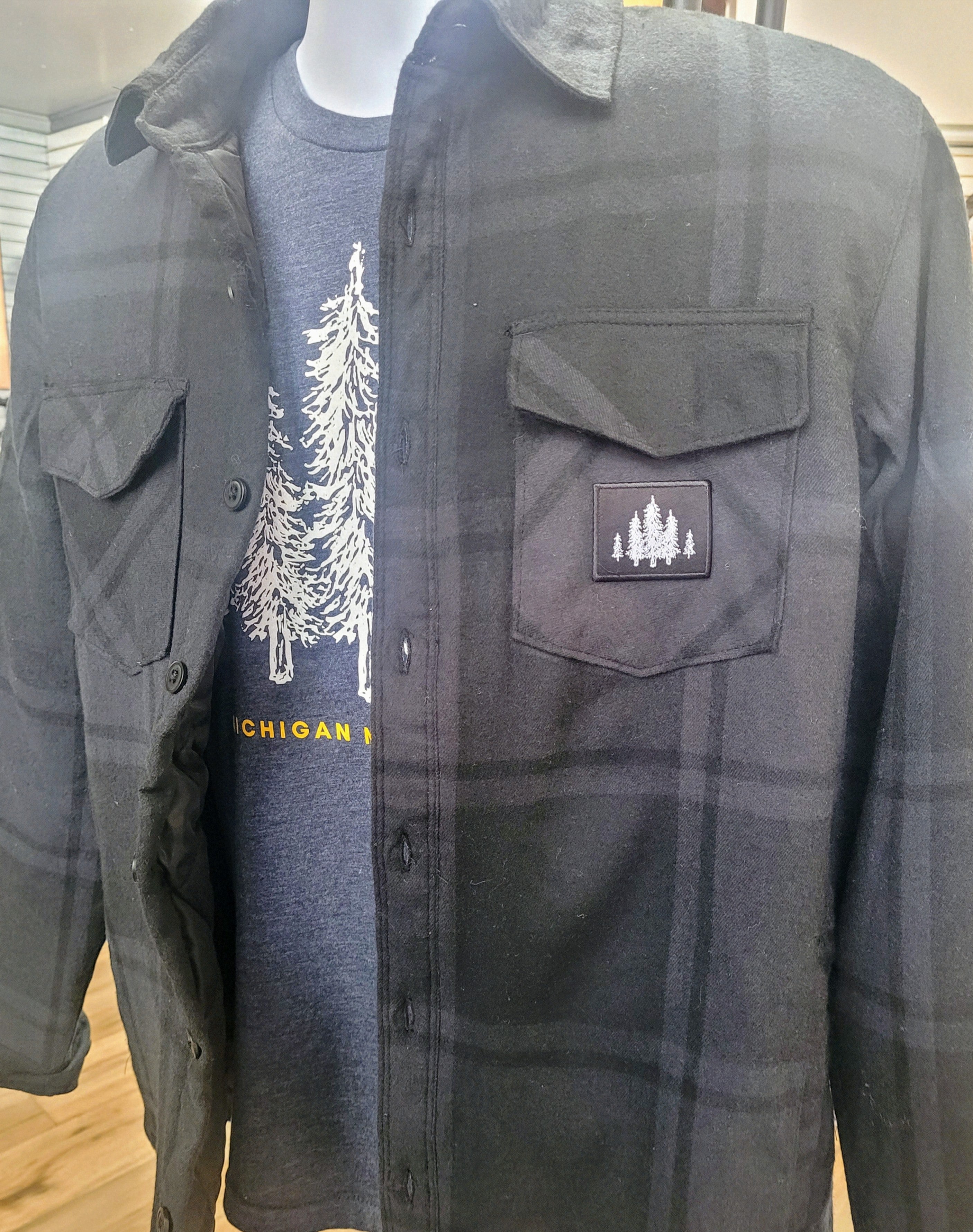 Quilted Flannel Jacket – Michigan Nature Co.