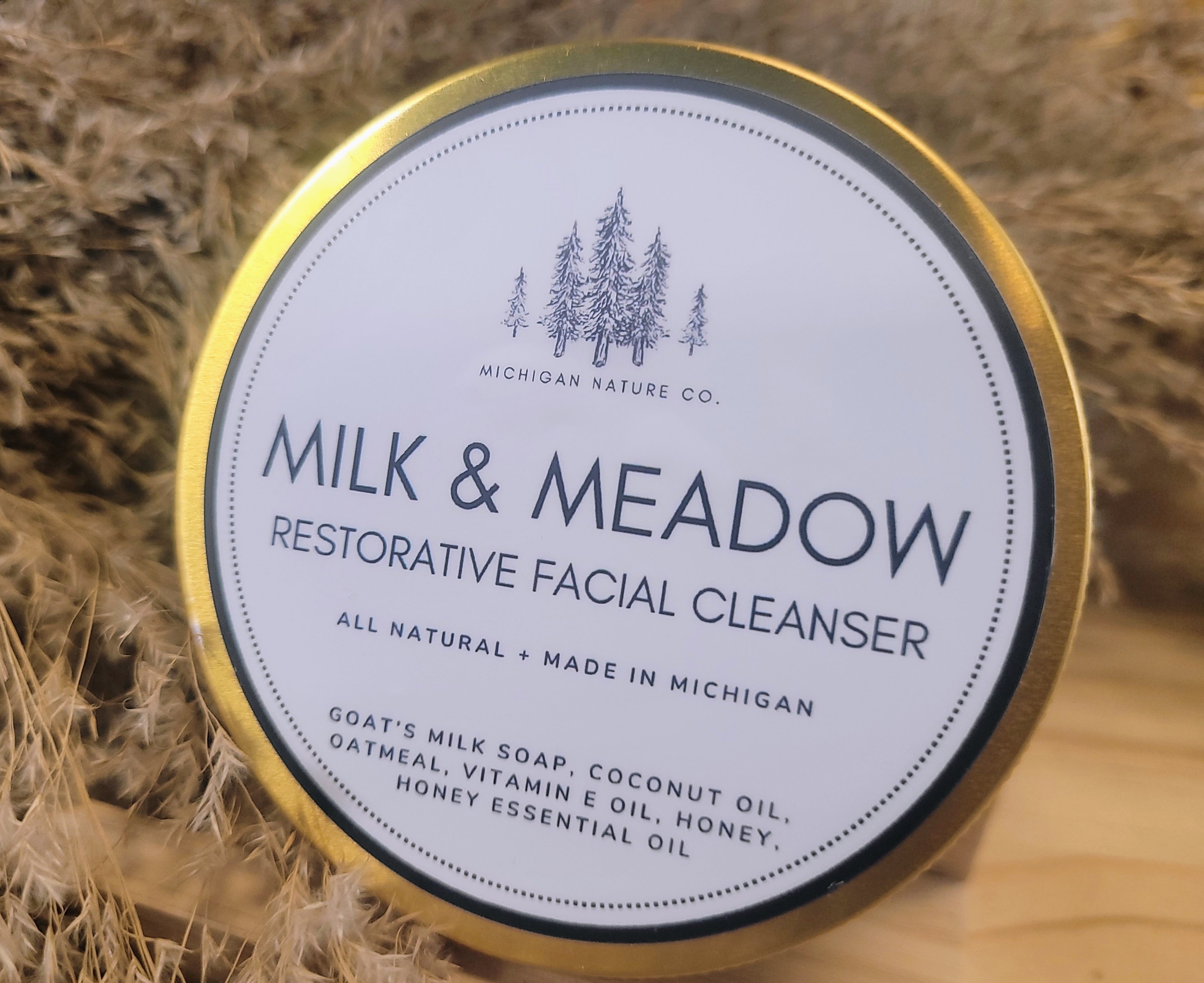 MILK & MEADOW Restorative Facial Cleansing Bar – Michigan Nature Co.
