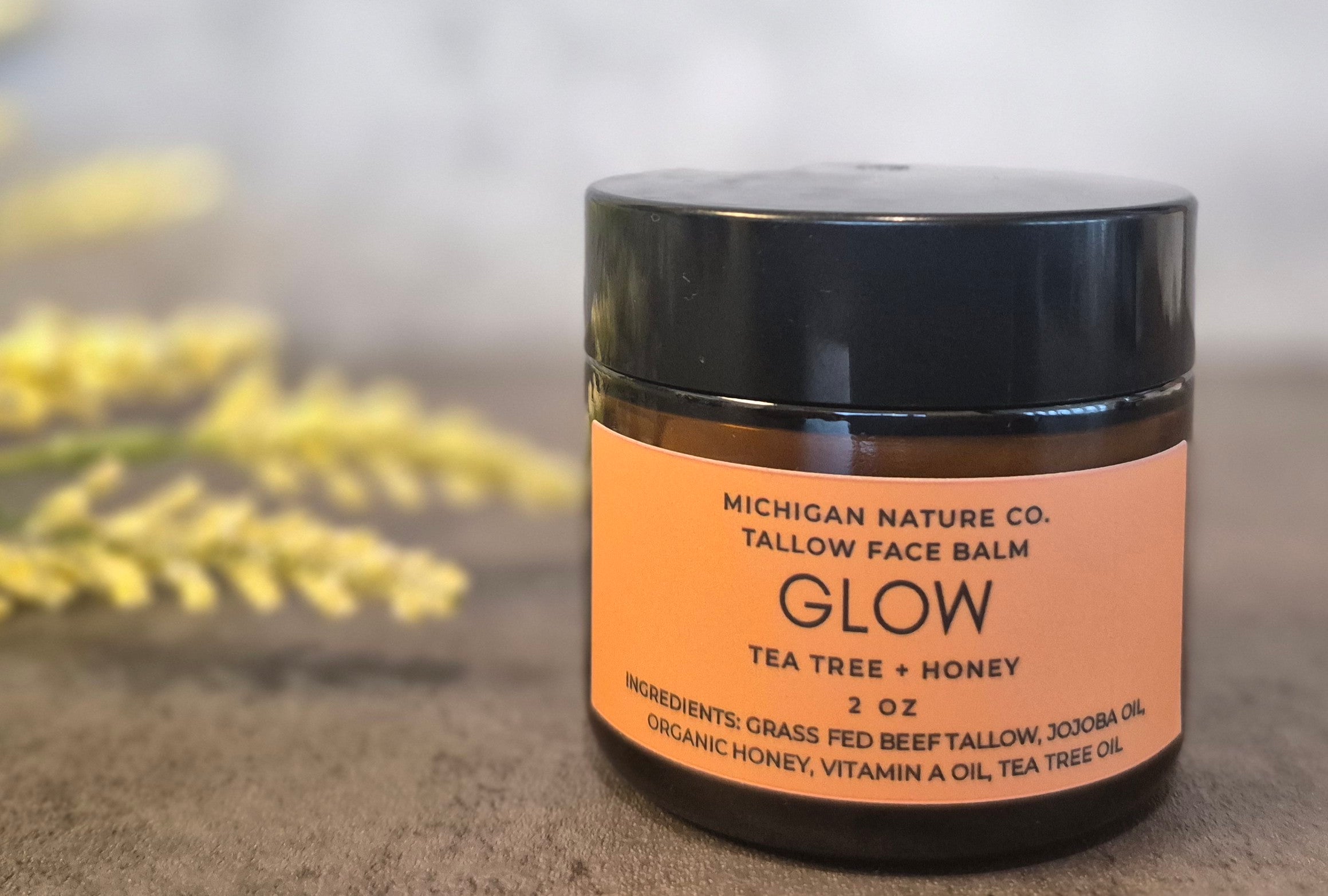 GLOW Tallow Face Balm – Michigan Nature Co.
