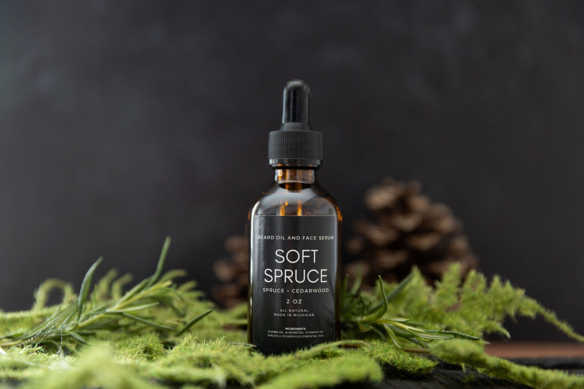 Soft Spruce Beard Oil – Michigan Nature Co.